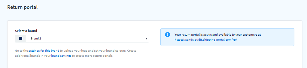 How to create a return – Sendcloud Help Center